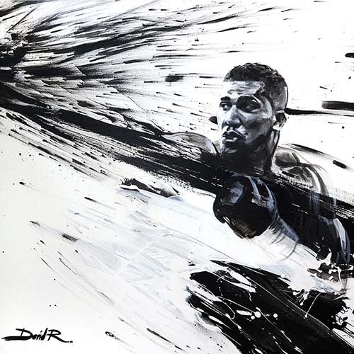 David Roman Art | Sports Artist | Contemporary Paintings of Athletes
