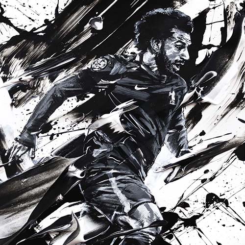 David Roman Art | Sports Artist | Contemporary Paintings of Athletes