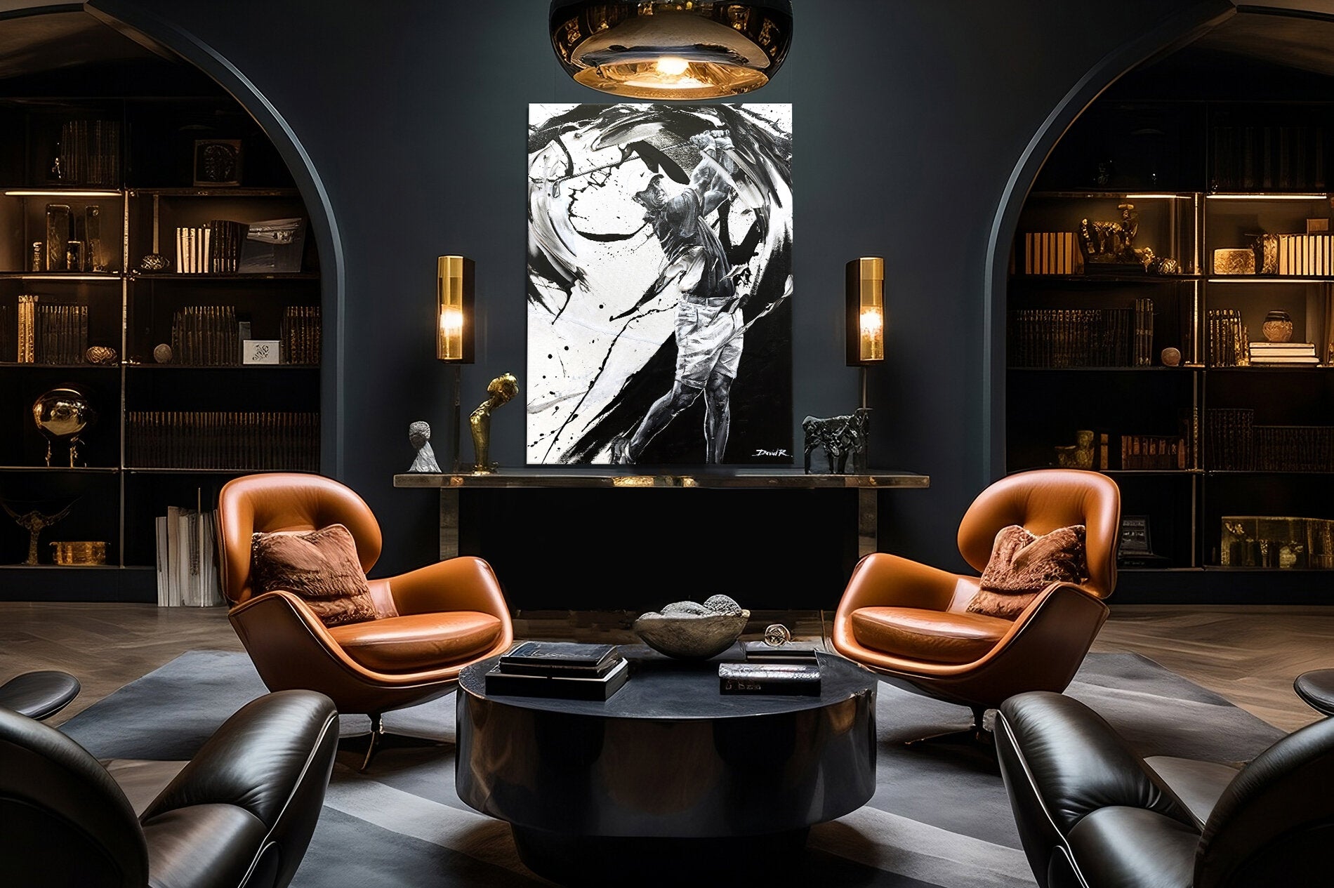 David Roman Art | Sports Artist | Contemporary Paintings of Athletes ...